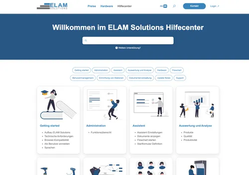 Hilfecenter - ELAM Solutions